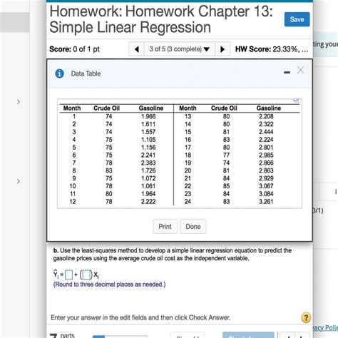 Solved Homework Homework Chapter 13 Simple Linear