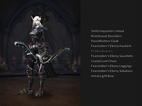 Dark Ranger Transmog Transmogrification