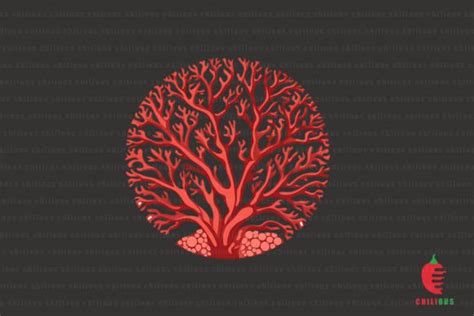 Coral Logo Png Graphic By Chilious Creative Fabrica