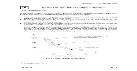 download pdf design of axially loaded columns design of axially