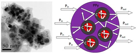 嵌入有机聚吡咯聚合物中的碳包覆铁纳米颗粒作为高性能微波吸收剂the Journal Of Physical Chemistry C X Mol