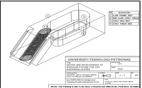 Figure 22 Design Of Modular Fixture For Cnc Machining