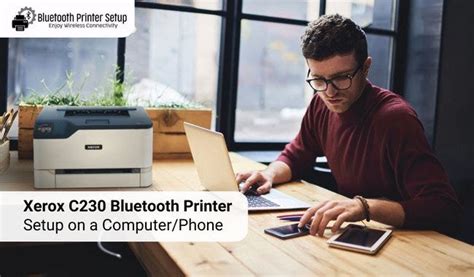 Xerox C230 Bluetooth Printer Setup On A Computer And Phone By Bluetooth Printer Setup Dec
