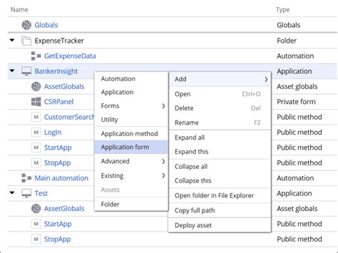 Application Methods And Windows Forms Pega Academy