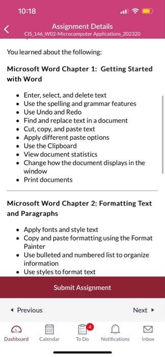 Solved Microsoft Word Chapter 1 Getting Started With Word