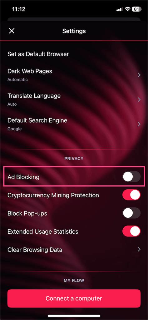 How To Turn Off The Ad Blocker On Opera GX