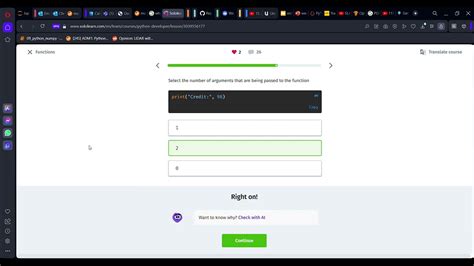 41 Functions Python Developer Sololearn Youtube