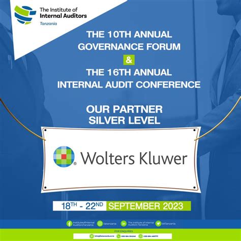 The Institute Of Internal Auditors Tanzania Iia Tanzania On Linkedin Sponsorspotlight