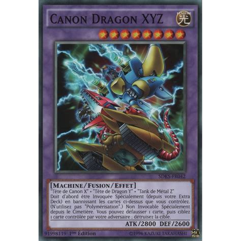Carte Yu Gi Oh Canon Dragon Xyz C Sdks