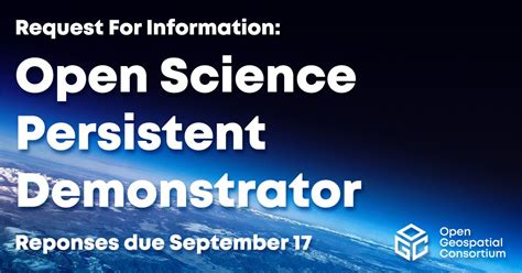The Open Geospatial Consortium Ogc On Linkedin Openscience