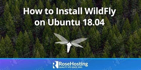 How To Install Wildfly On Ubuntu 1804 Rlinuxserversupport