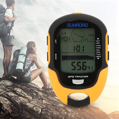 Keenso Outdoor Gps Electronic Altimeter Fr510 Abs Ipx4 Waterproof Grade