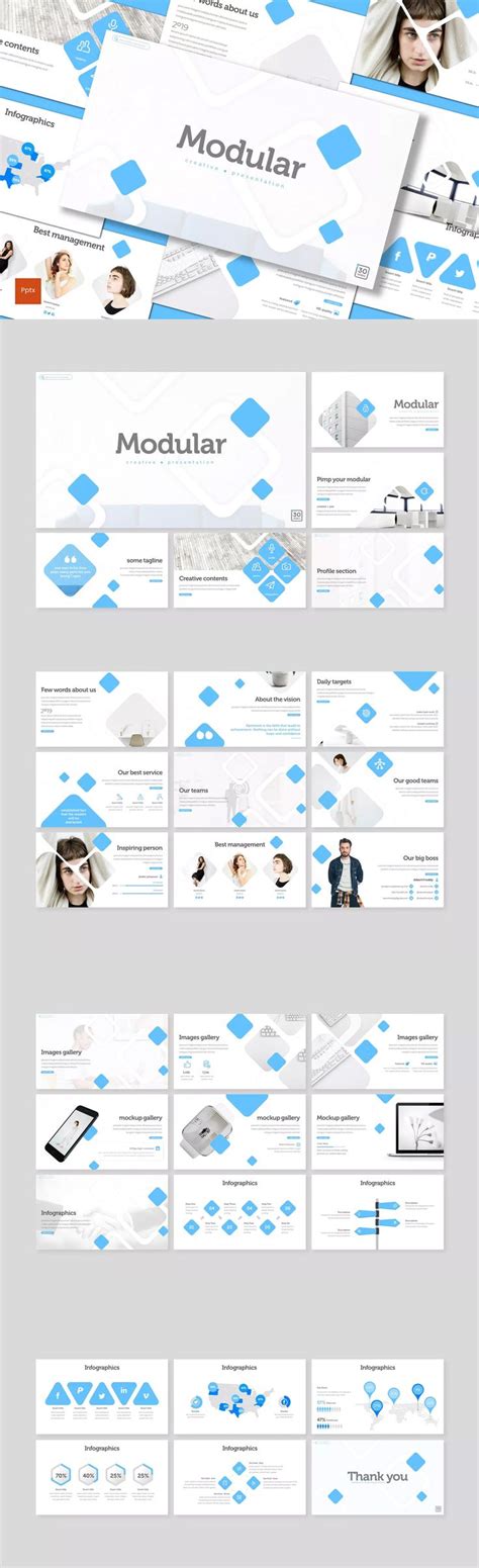Modular Powerpoint Presentation Template Presentation Slides