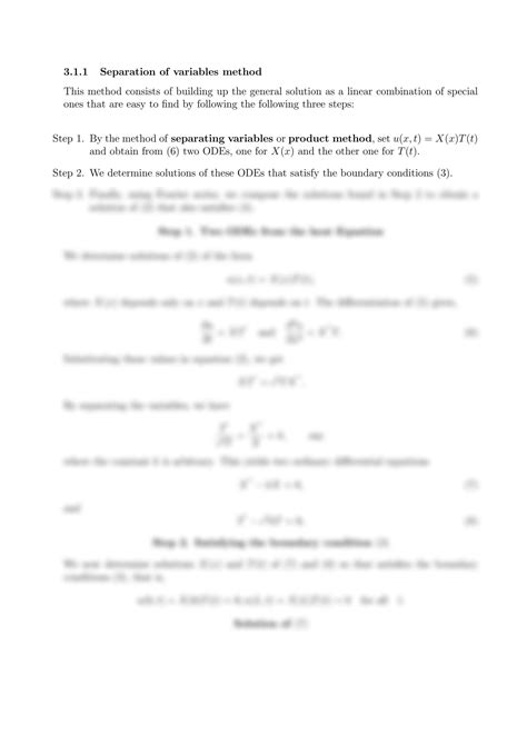 SOLUTION Heat And Laplace Equation Studypool
