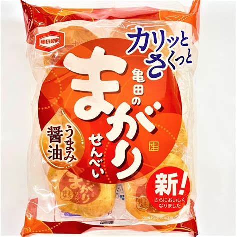 亀田製菓 まがりせんべいうまみ醤油 18枚入 Nikko Now 安威店