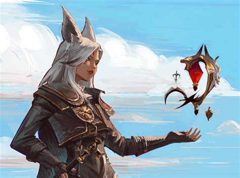 Commission For Qsuni Rffxivart