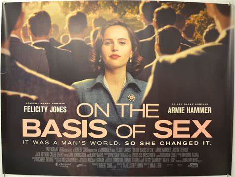“on The Basis Of Sex” Original Quad Poster Film Poster Movie Poste Pastposters