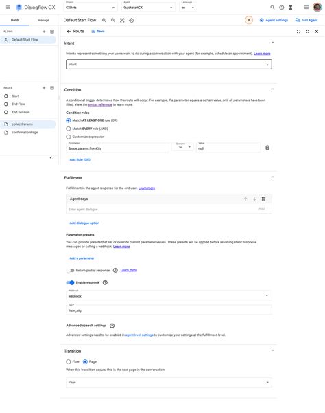 Slot Filling Using Webhook In Dialogflow Cx Botflo