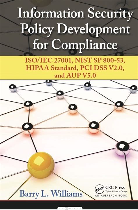 Information Security Policy Development For Compliance 2013 Expert Training