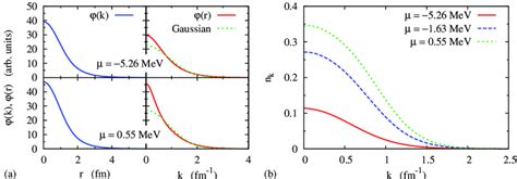 A Single Particle Wave Functions ϕ In Position Left And Wave Vector