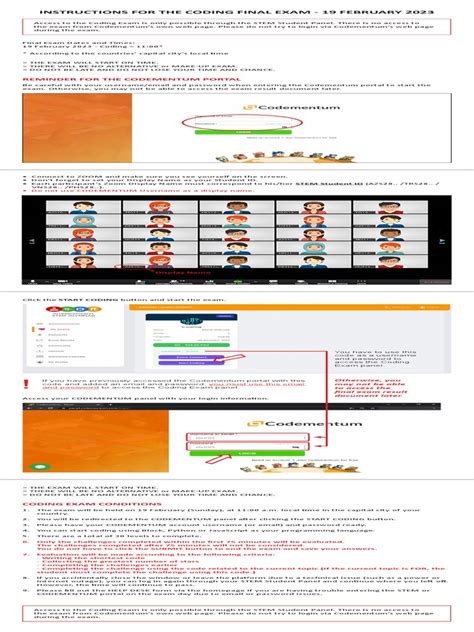 instructions for the coding exam f pdf world wide web internet and web