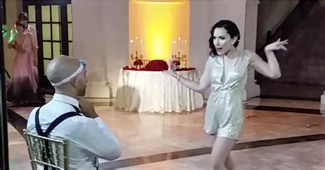 Bride And Groom Surprise Each Other With Wedding Dances Popsugar Love Sex