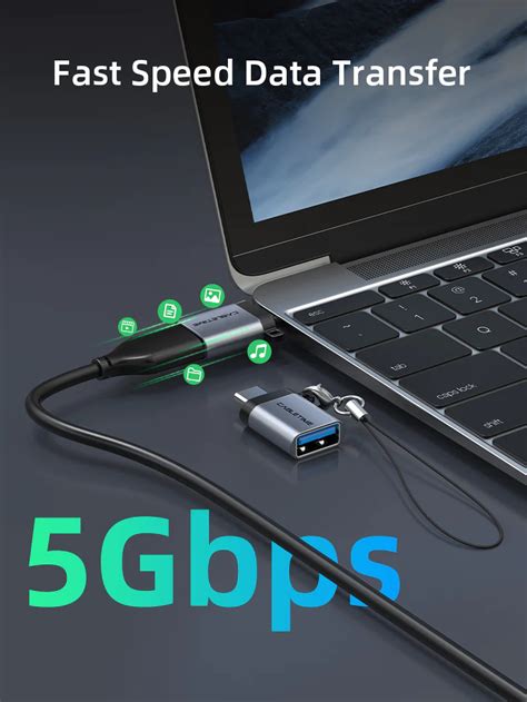 Usb Type C Male To Usb Female Otg Adapter Quantum Tech