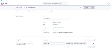 Django Postgresql Deployment On Heroku