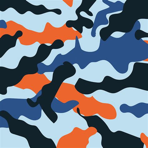 Navy Camo Pattern