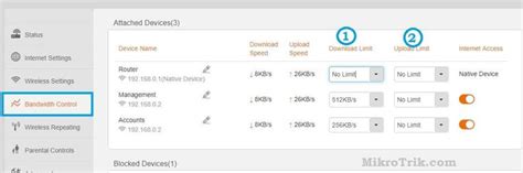 Tenda Router Website Block And Bandwidth Control Setting Router Internet Settings Internet Plans