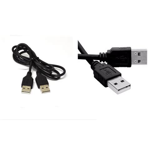Cabo Usb Macho X Macho M Nas Duas Pontas Tipo Shopee Brasil