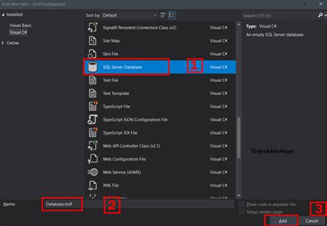 Insert Data Into A Database And Show In Gridview In Aspnet