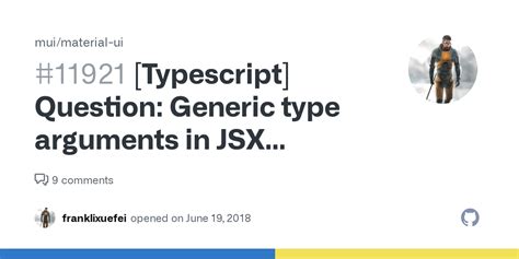 [typescript] question generic type arguments in jsx elements working with withstyles · issue