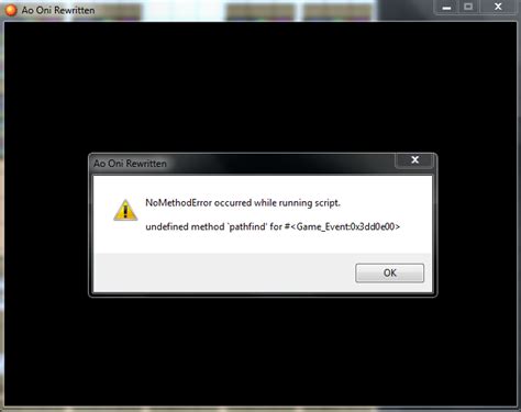 Rmxp Nomethoderror Error When Using A Pathfind Script Rpg Maker Forums