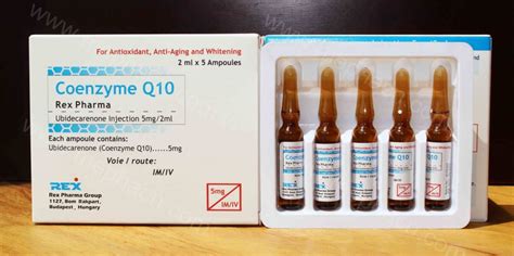 Coenzyme Q10 Ubidecarenone Injection By Hebei Mepha Import And Export Cooperation Limited