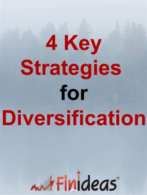 4 Key Strategies For Diversification Finideas