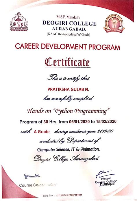 Pratiksha Nalawade On Linkedin Pythonprogramming Careerdevelopment