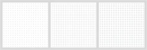 Squared Paper Seamless Pattern Babe Notebook Millimeter Graph Paper Grid Stock Vector By