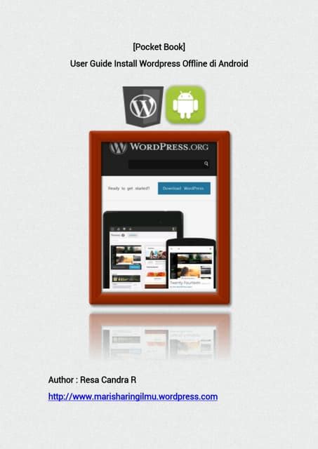 User Guide Install Wordpress Offline Di Android Pdf Computer