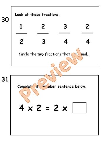New 2016 Ks1 Maths Sats Paper 1 Arithmetic And Paper 2 Reasoning Sample Papers And Questions