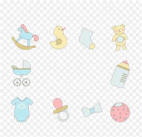 手绘婴儿用品png图片素材下载 图片编号10092149 Png素材网