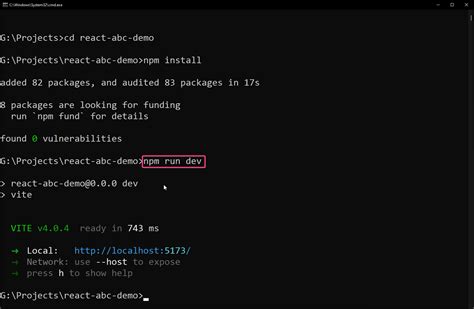 React Local Setup With Vite