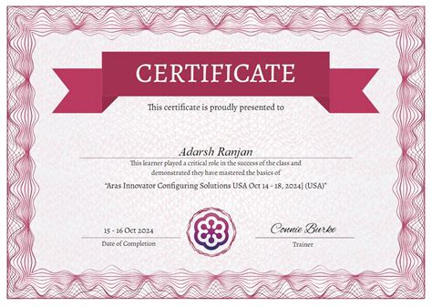 Adarsh Ranjan On Linkedin Arasinnovator Certification Innovation
