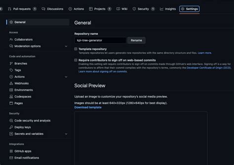 個人開発用のgithubリポジトリで設定した項目たち ぺのめも