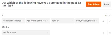 Action Logic What Is Exit The Survey How Do I Screen People Out Of