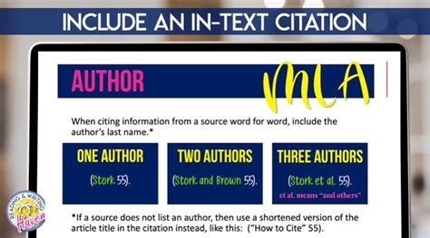 How To Cite Quotations In MLA Format Teaching Ideas Reading And Writing Haven