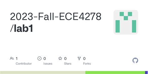 Github 2023 Fall Ece4278lab1