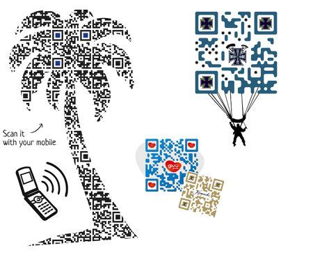 Creative QR Codes Qr Code Business Card Code Art Coding