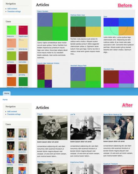 Realistic Dummy Content