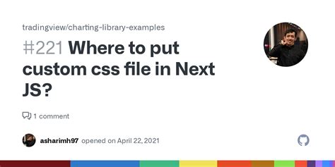Where To Put Custom Css File In Next JS Issue 221 Tradingview